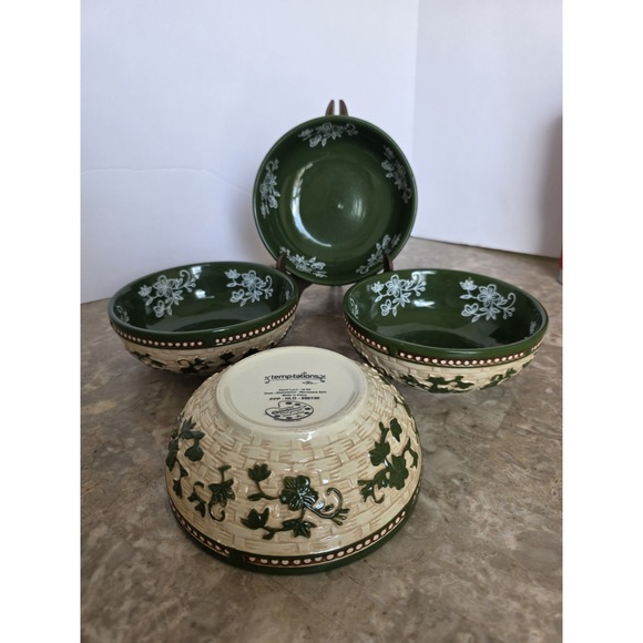 Temp-Tations | Dining | Temptations Dinnerware Set Of 4 Cereal Bowls ...
